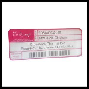 thirty-one | Bags | Thirtyone Crossbody Thermal Totegoin Gingham | Poshmark